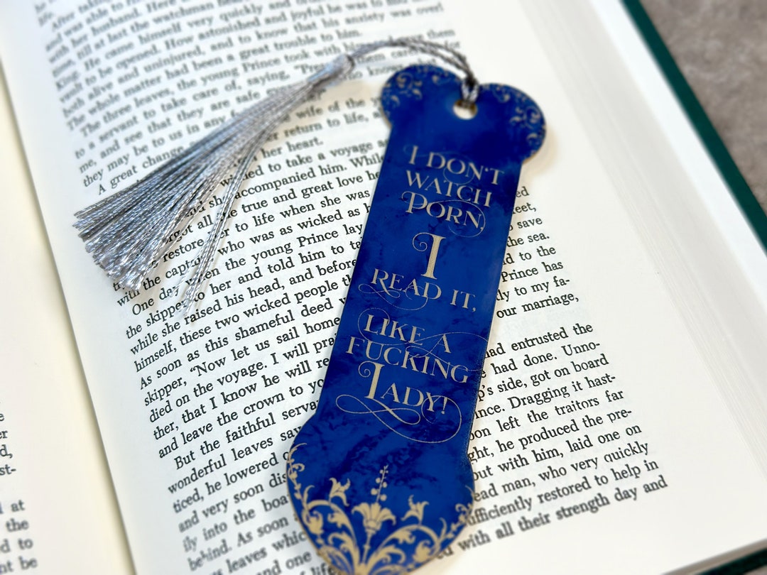 Smut Bookmark Funny Bookmark Book Accessory Bookish Gift Spicy Bookmark ...