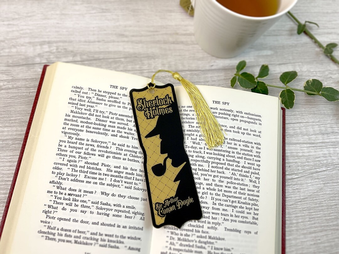 Sherlock Holmes Bookmark Mystery Lover Gift Sir Arthur Conan Doyle ...