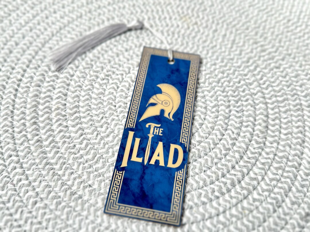 Iliad Bookmark for Fans of Homer Bookmark Classic Literature - Etsy UK
