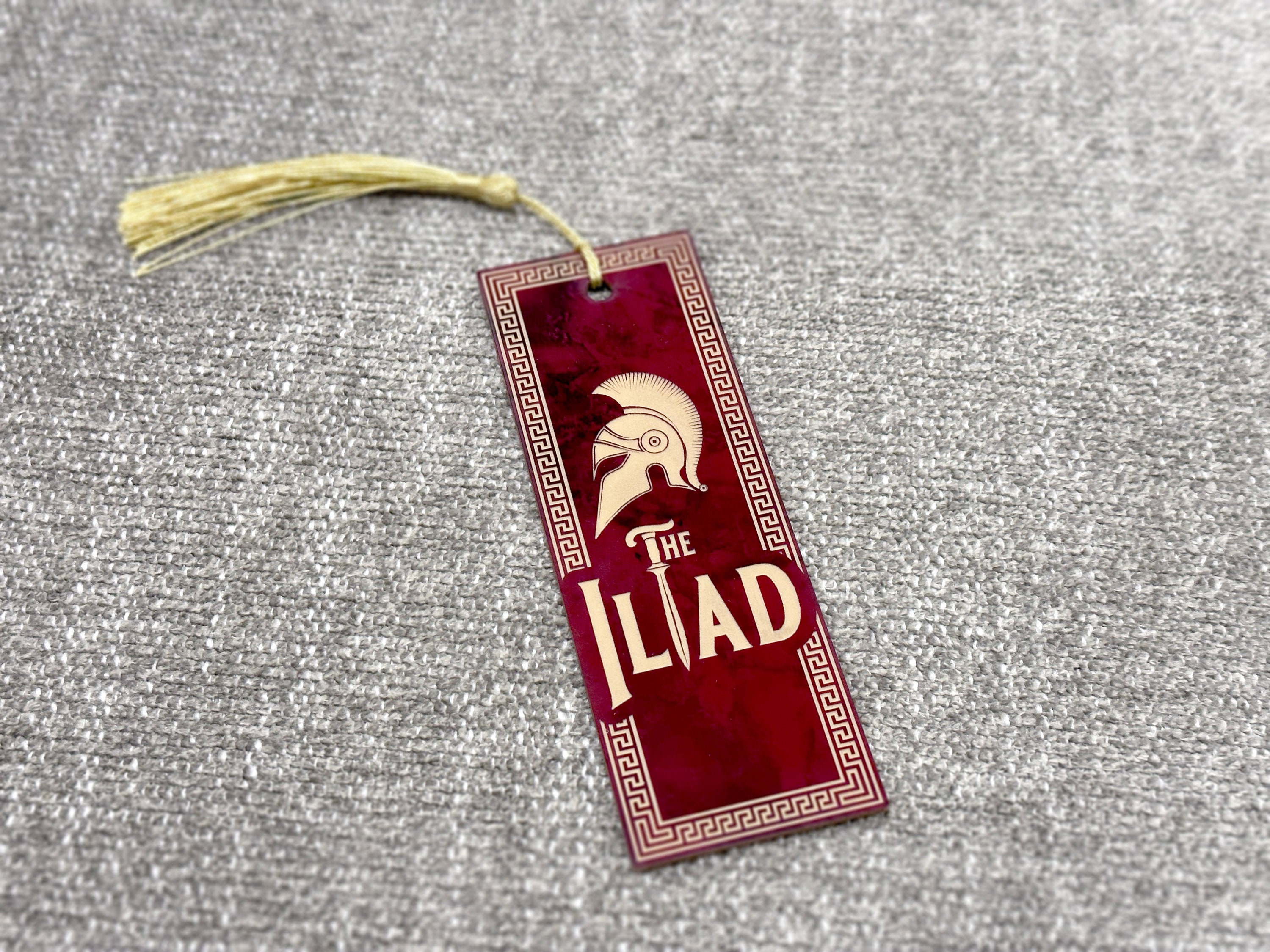 Iliad Bookmark for Fans of Homer Bookmark Classic Literature Gift Iliad ...