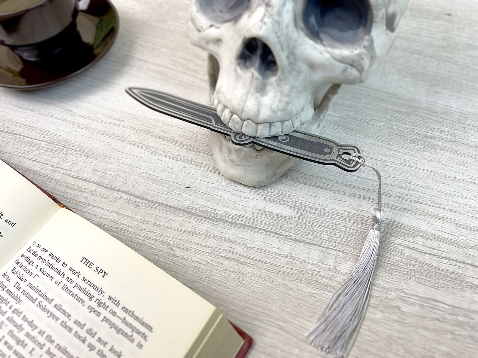 Bookmark for Men Funny Bookmark for Men Bookmark With Tassel - Etsy