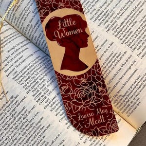 Little Women Bookmark Handmade Gift Laser Engraved Book Lover Literary ...