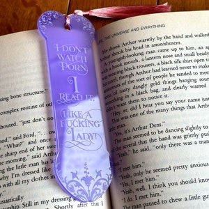 Smut Bookmark Funny Bookmark Book Accessory Bookish Gift Spicy Bookmark ...