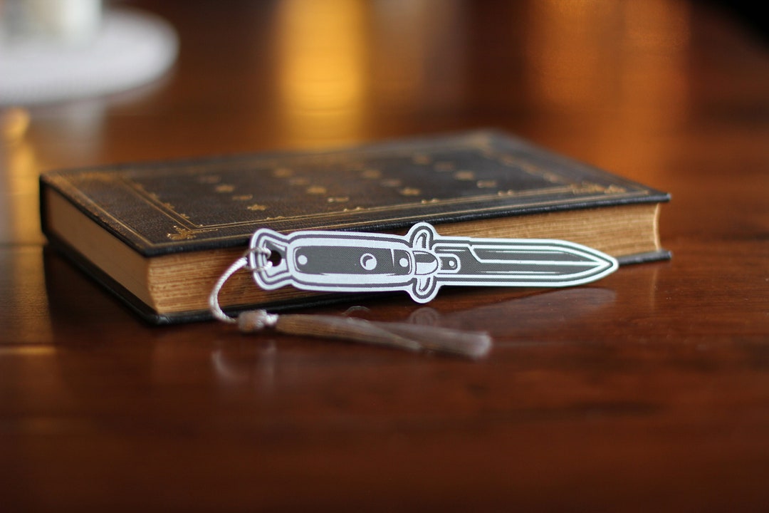 Bookmark for Men Funny Bookmark for Men Bookmark With Tassel Book Lover ...