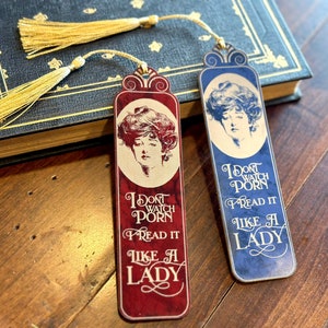 Smut Bookmark Funny Bookmark Book Accessory Bookish Gift Spicy Bookmark ...