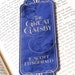 Great Gatsby Bookmark Classic Novel Lover F. Scott Fitzgerald Bookish ...