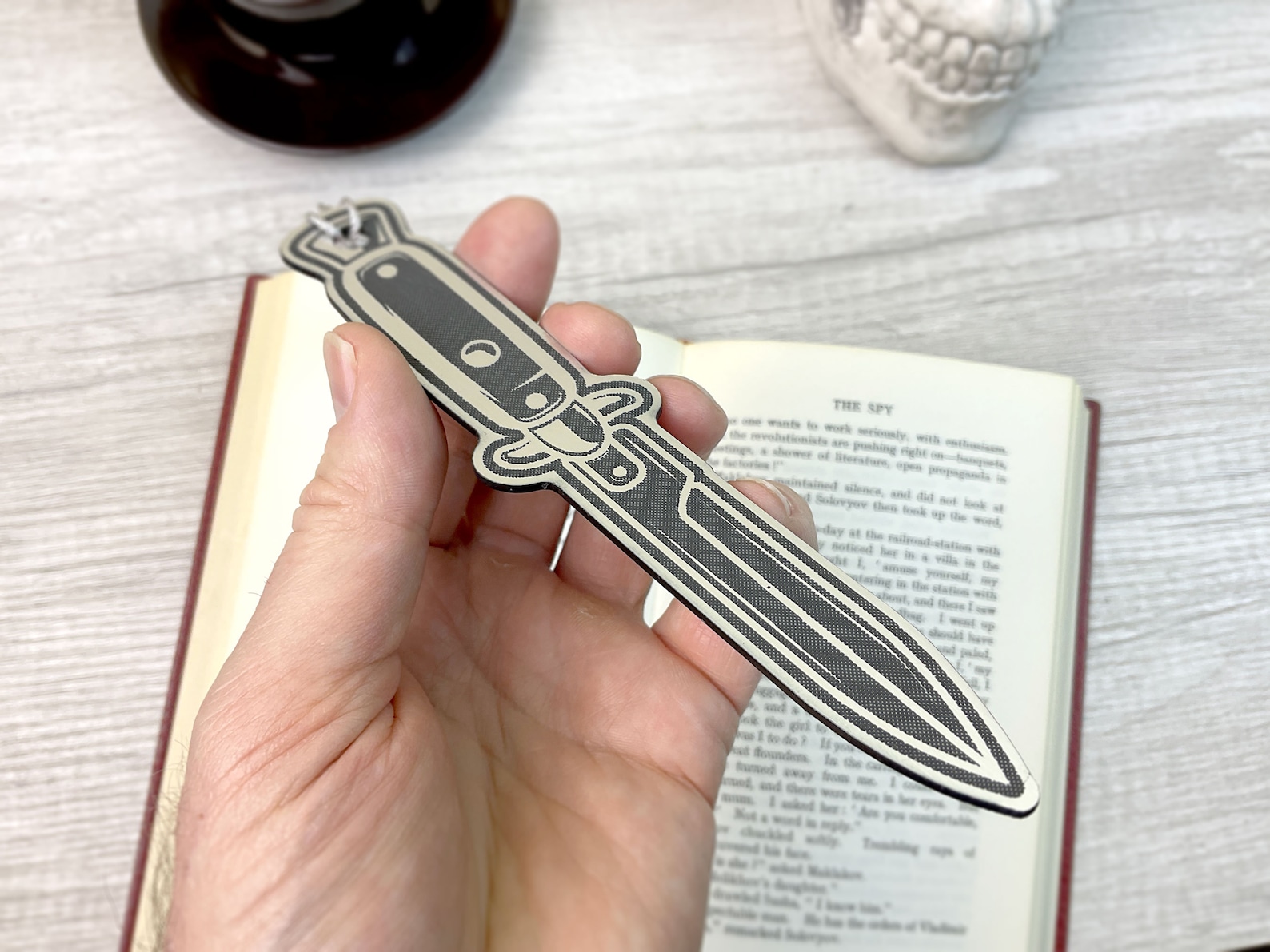 Bookmark for Men Funny Bookmark for Men Bookmark With Tassel - Etsy