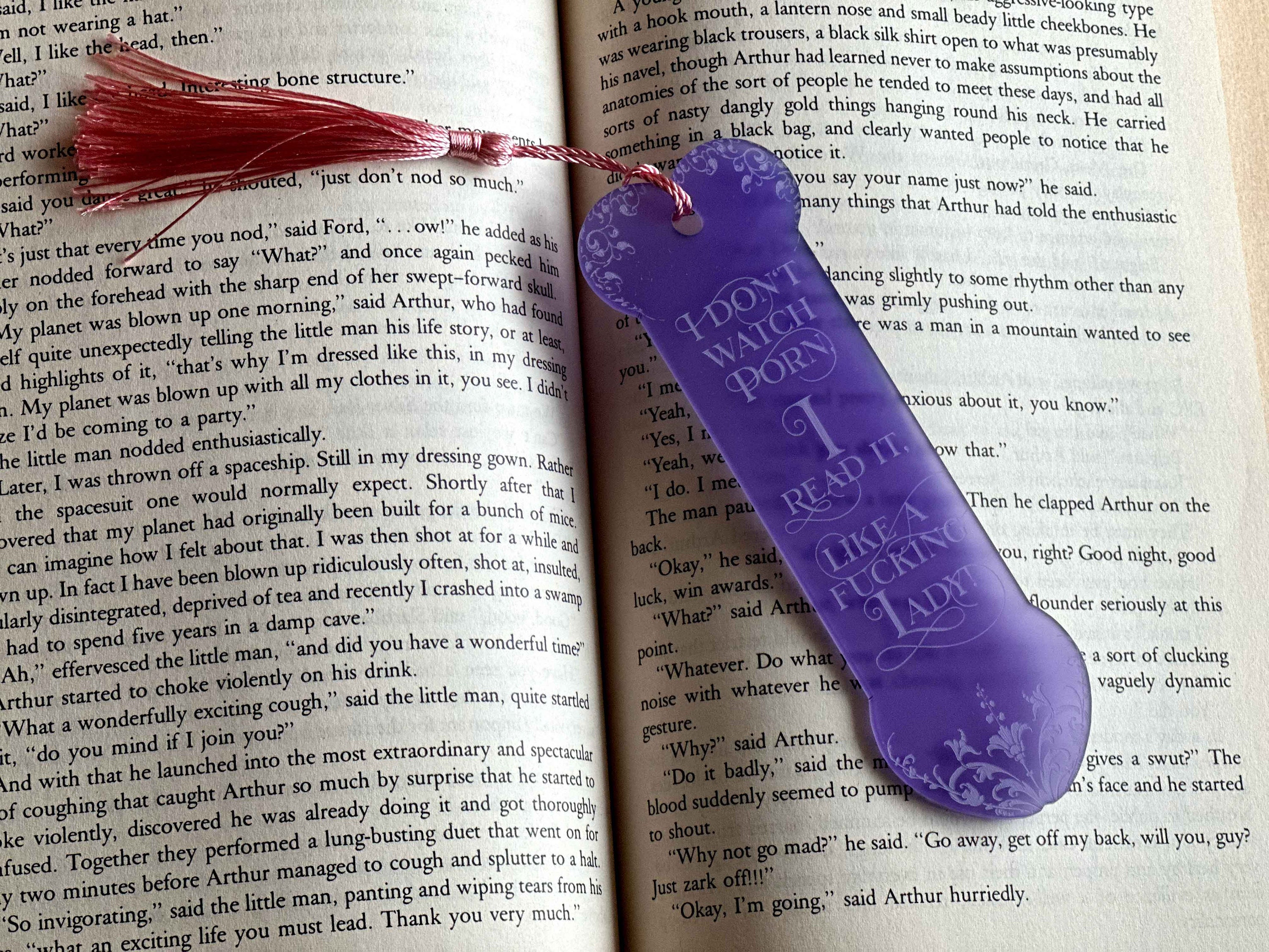 Smut Bookmark Funny Bookmark Book Accessory Bookish Gift Spicy Bookmark ...