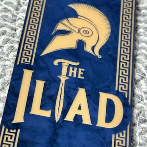 Iliad Bookmark for Fans of Homer Bookmark Classic Literature Gift Iliad ...