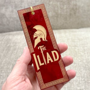 Iliad Bookmark for Fans of Homer Bookmark Classic Literature Gift Iliad ...
