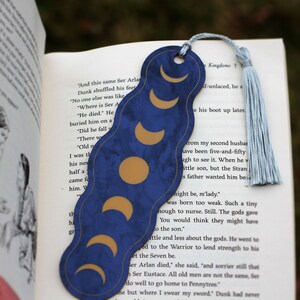 Lunar Cycles Bookmark Moon Bookmark Moon Phases Lunar Phases Unusual ...