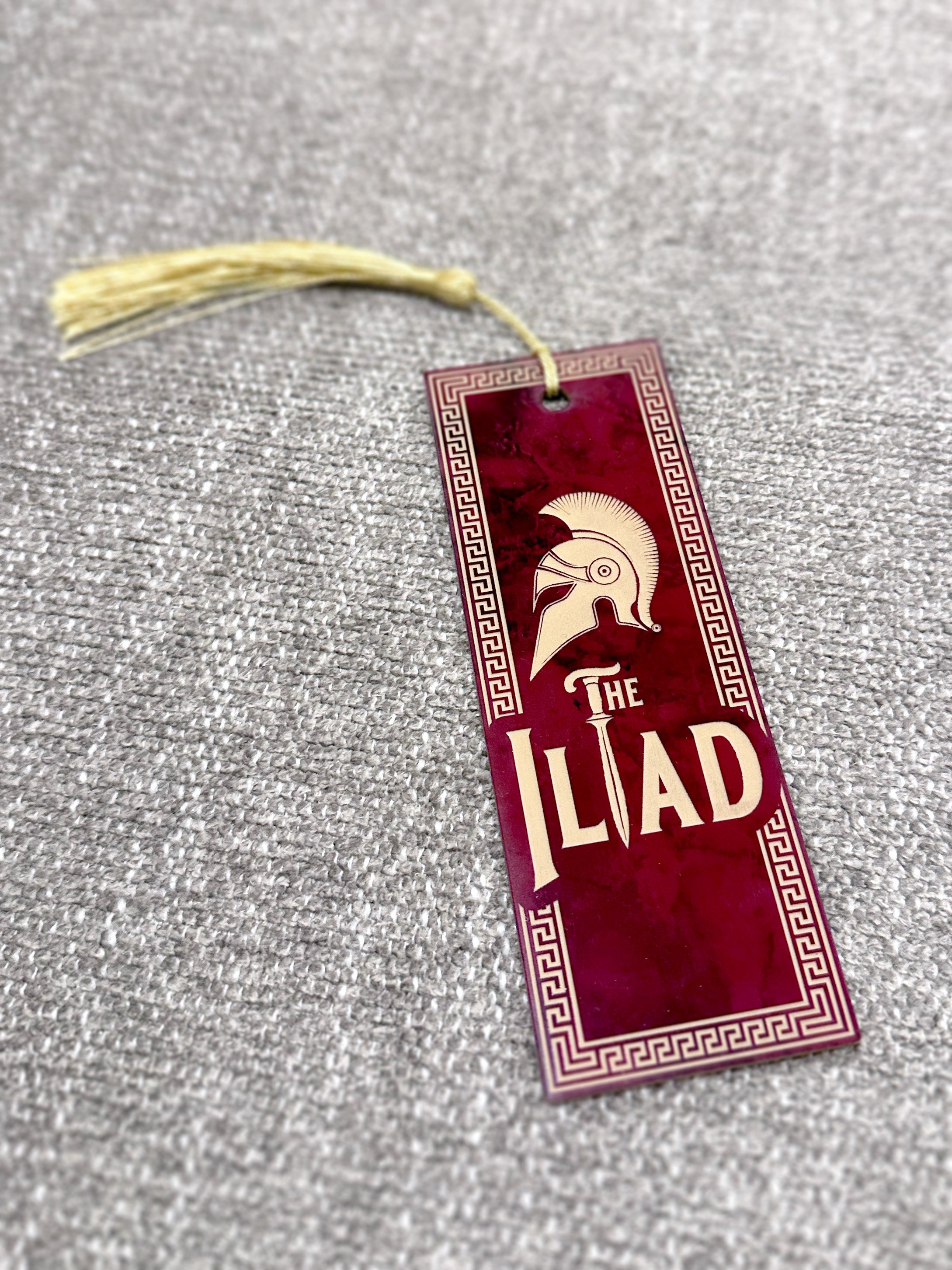 Iliad Bookmark for Fans of Homer Bookmark Classic Literature Gift Iliad ...