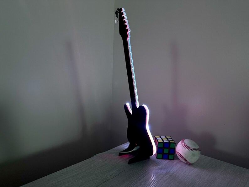 Electric Guitar Sign Guitar Art Guitar Display Rock and Roll Lover Gift ...
