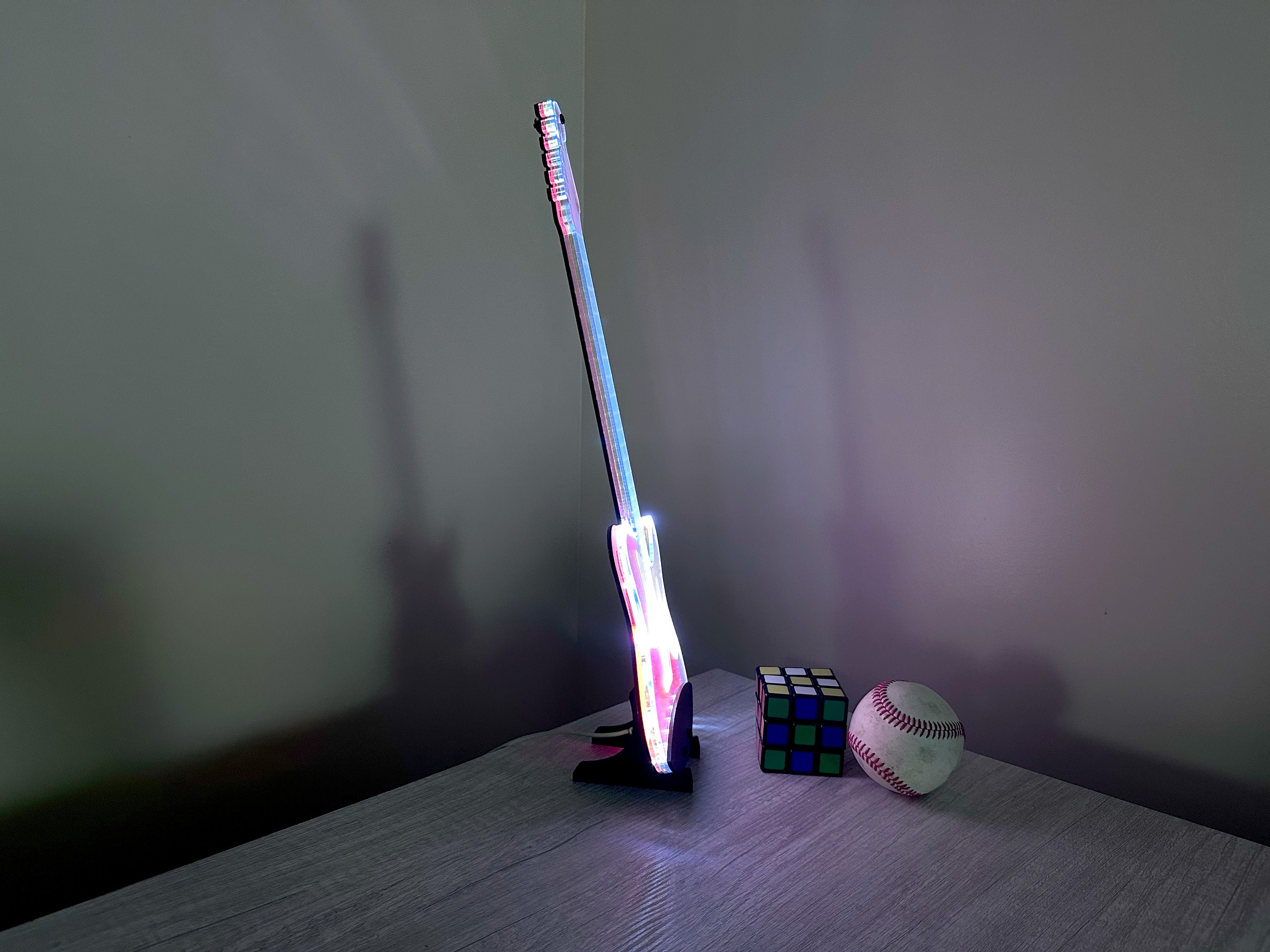 Electric Guitar Sign Guitar Art Guitar Display Rock and Roll Lover Gift ...