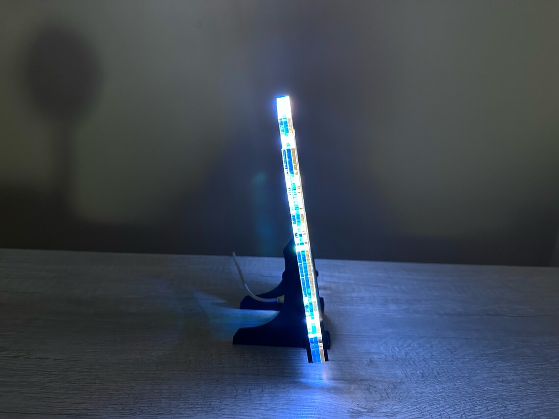 Christian Light Cross Art Catholic Art Display Lord's Prayer Sign ...