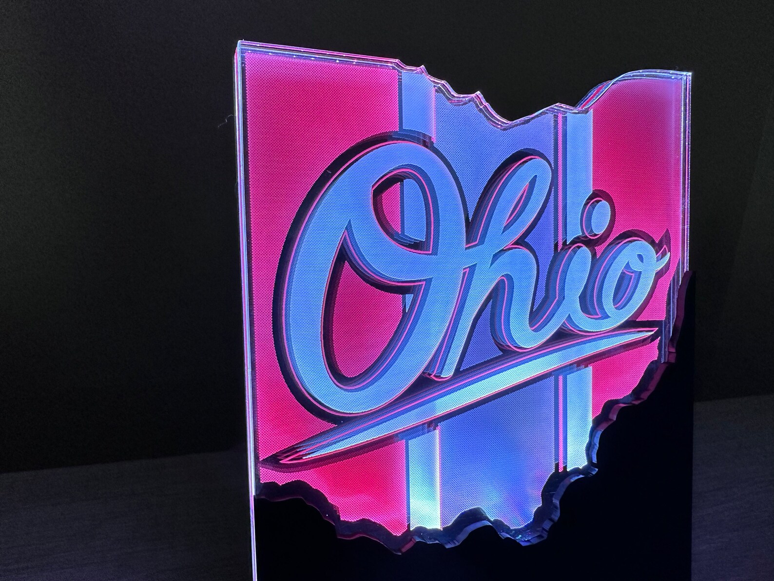 Ohio State Decor Ohio State University Decor Ohio State Buckeyes Sign ...