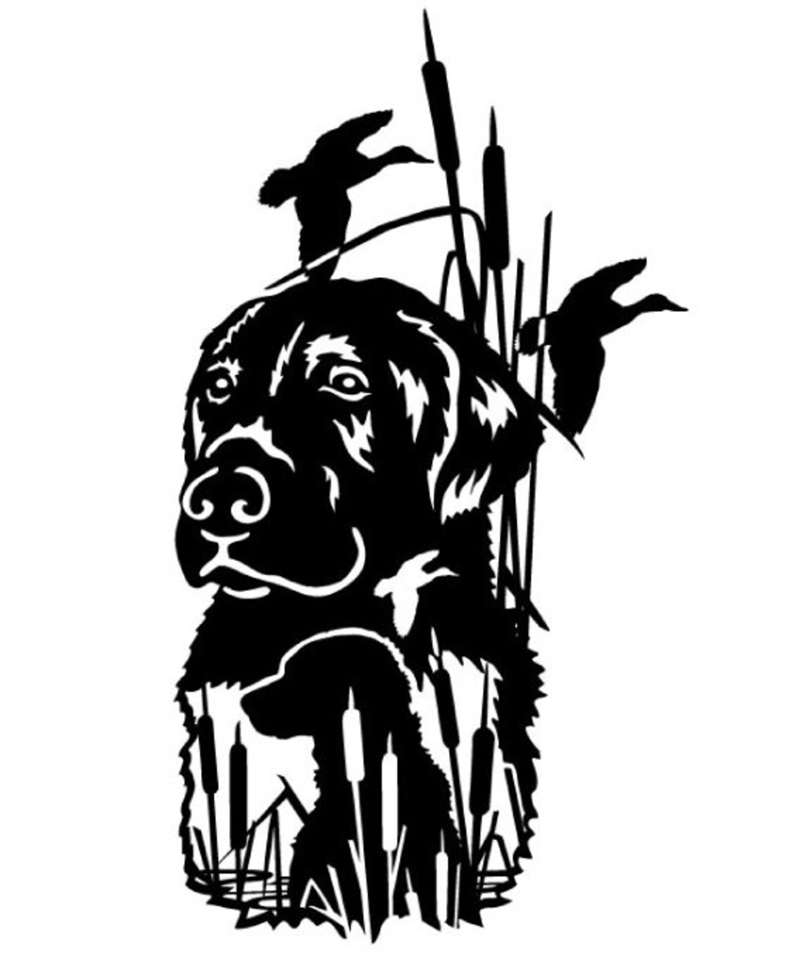 Black Lab Silhouette Wall Hanging - Etsy
