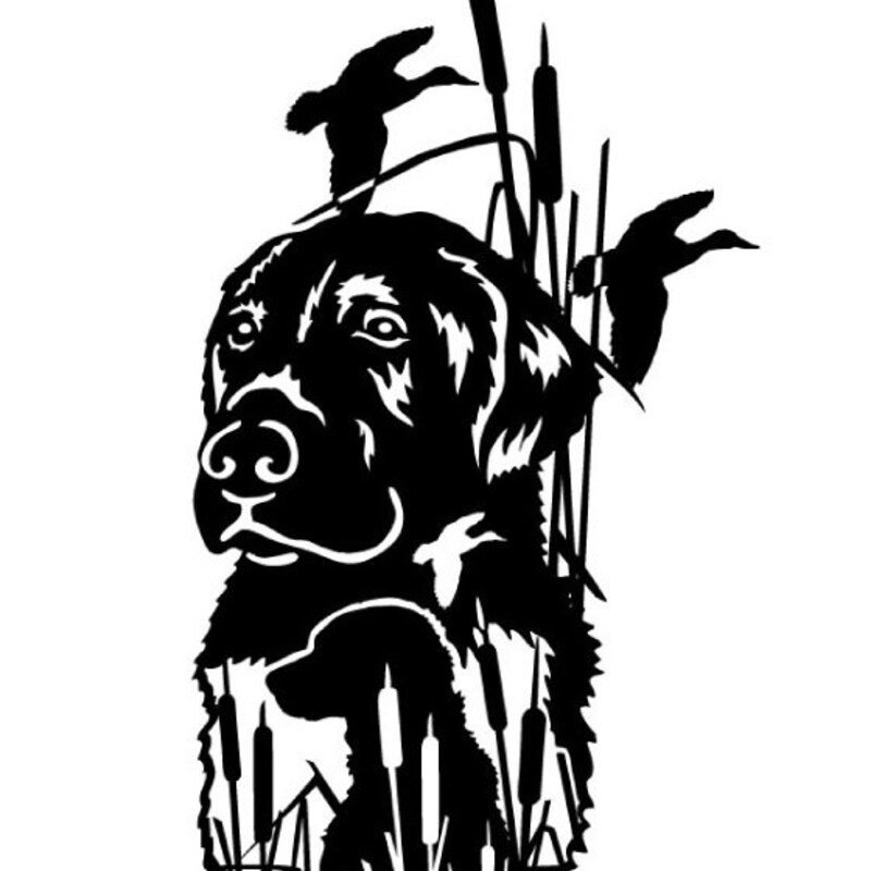 Lab Silhouette - Etsy