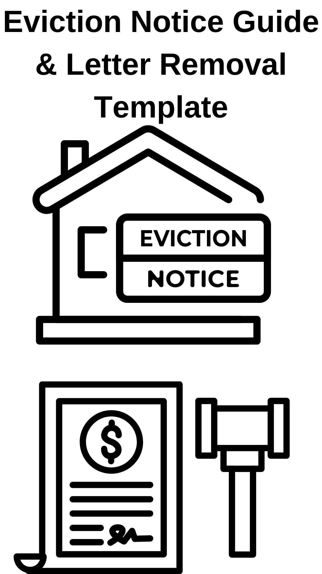 DIY Eviction Notice Removal Guide With Letter Templates - Etsy
