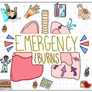 Emergency and Burns Digital Flashcards (26 Cards) - Etsy