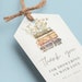 Storybook Baby Shower Printable Favor Tag | Book Stack Favor Tag | A ...