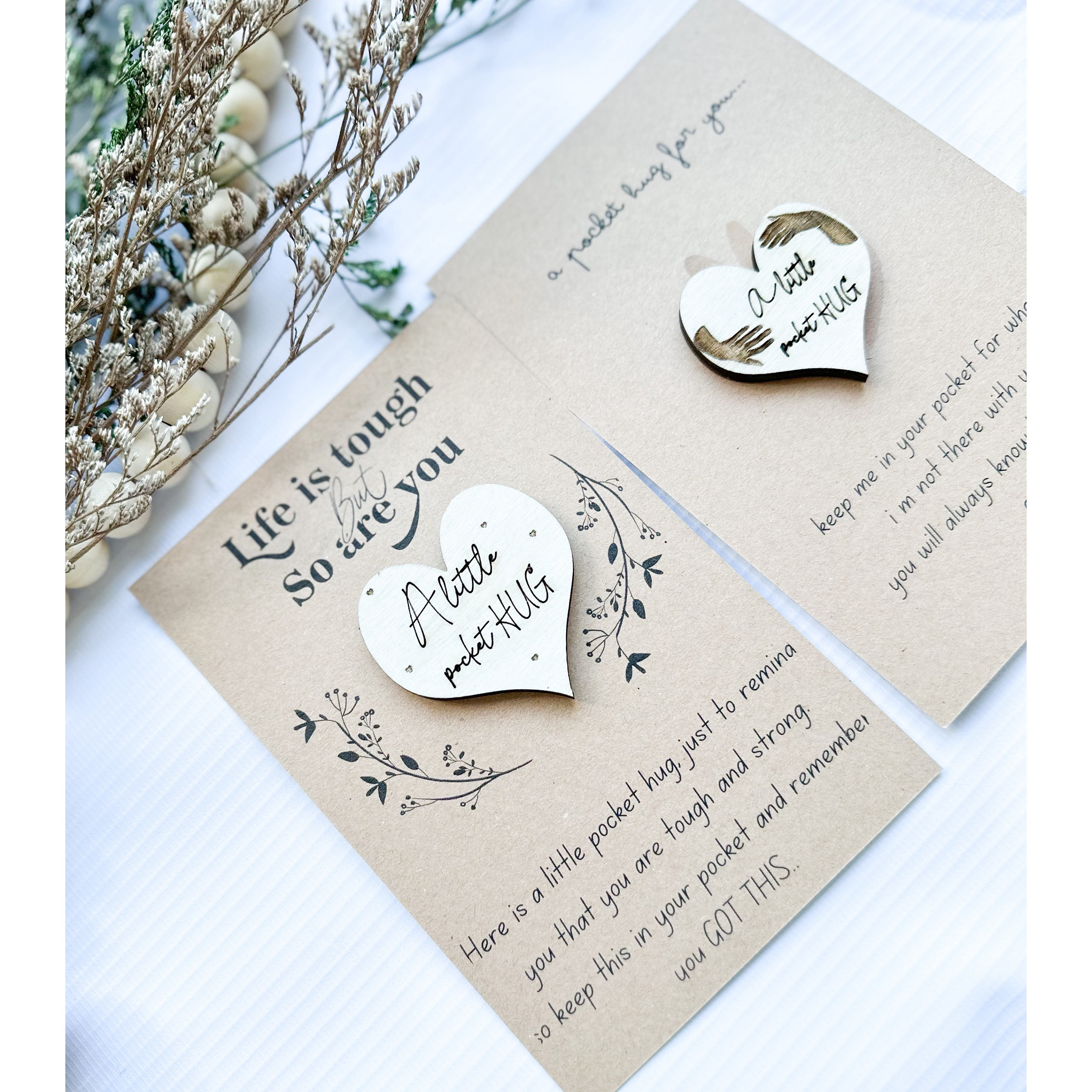 Pocket Hug /token Gift/ Sending a Hug Token/giftyou Are Amazing, Strong ...