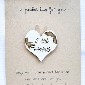 Pocket Hug /token Gift/ Sending a Hug Token/giftyou Are Amazing, Strong ...