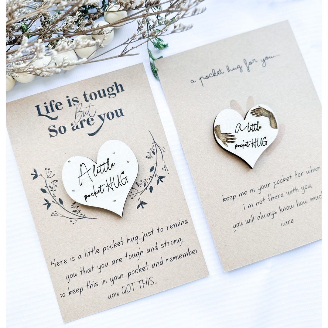 Pocket Hug /token Gift/ Sending a Hug Token/giftyou Are Amazing, Strong ...