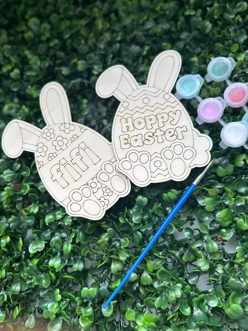 Easter Paint Your Own Kit | Easter Basket Filler | Easter Basket Gift ...