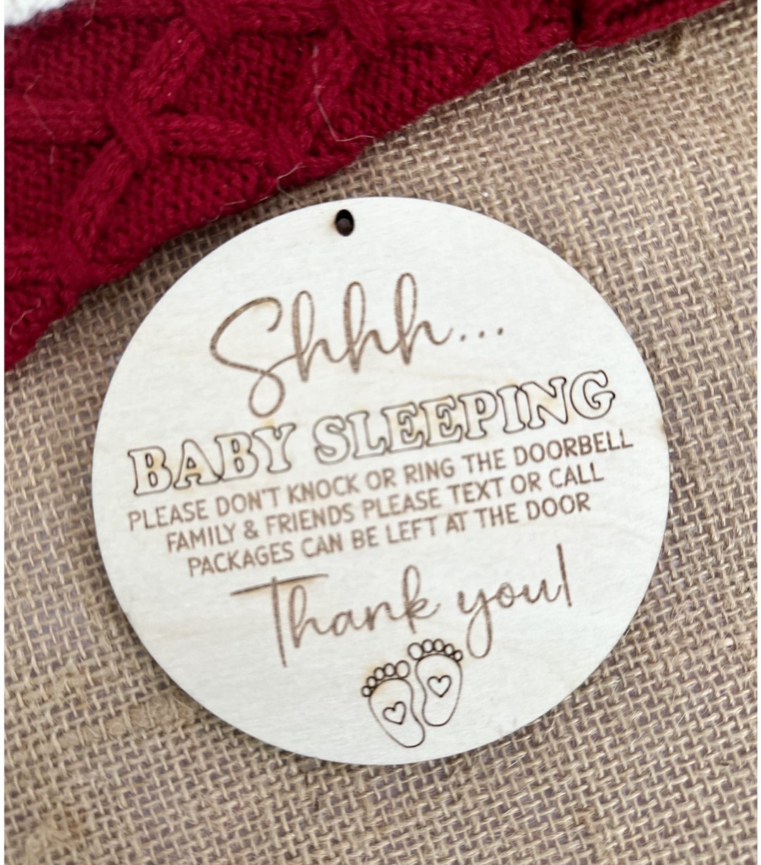 Sleeping Baby Sign | Please Do Not Disturb | Mom Must Haves /please Don ...