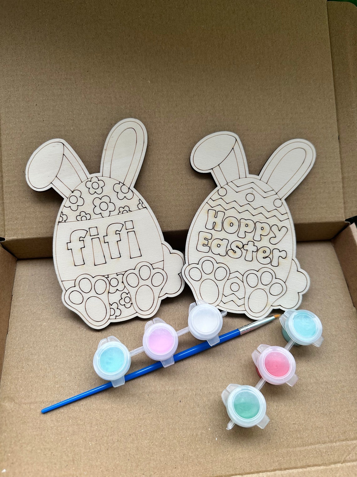 Easter Paint Your Own Kit Easter Basket Filler Easter Basket Gift ...