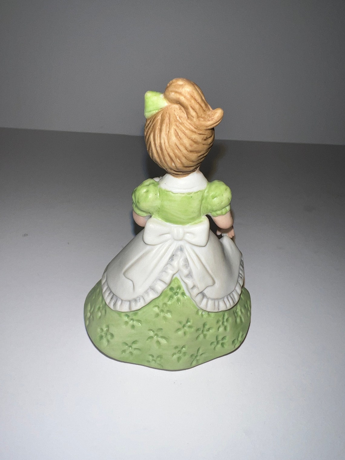 Vintage Lefton April Birthday Girl Figurine Ceramic 4 Ft 1980s Holding ...