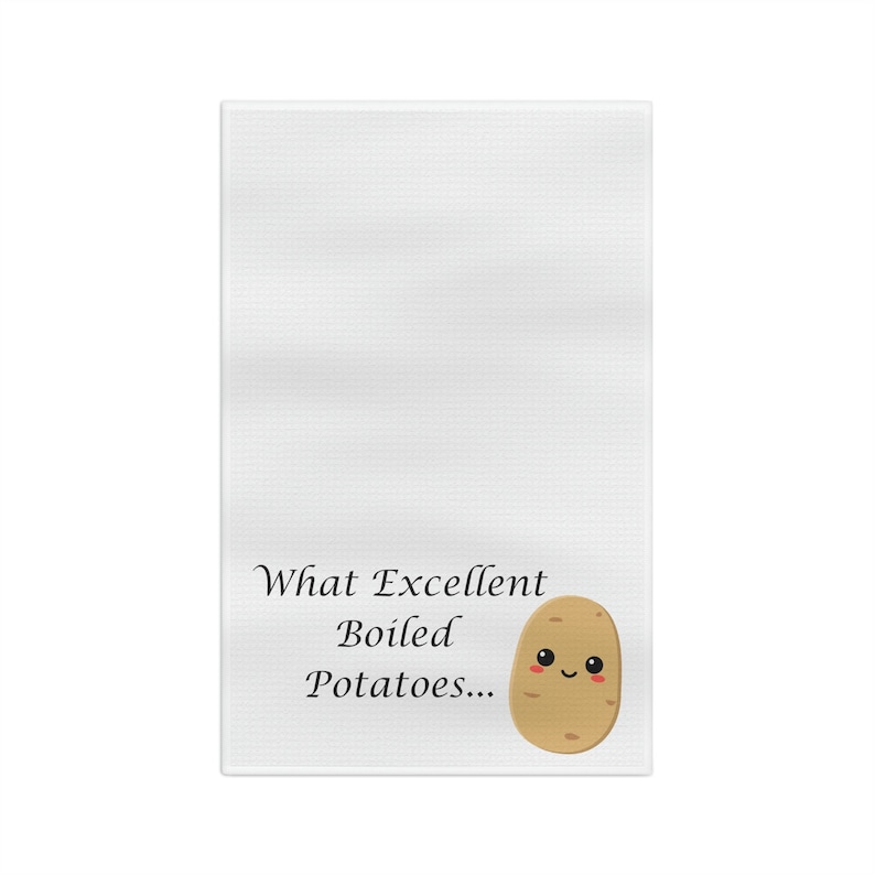 What Excellent Boiled Potatoes Tea Towel, Jane Austen Fandom, Pride and ...