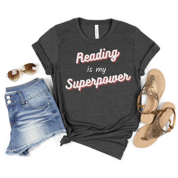 Reading is My Superpower - Etsy