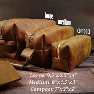 Gift for Football Coaches & Players, Team Gift Ideas, Leather Dopp Kit ...