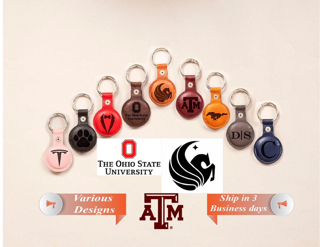 AirTag Case, Personalized AirTag Keychain, Custom Gift for Father ...