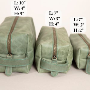 Gift for Football Coaches & Players, Team Gift Ideas, Leather Dopp Kit ...