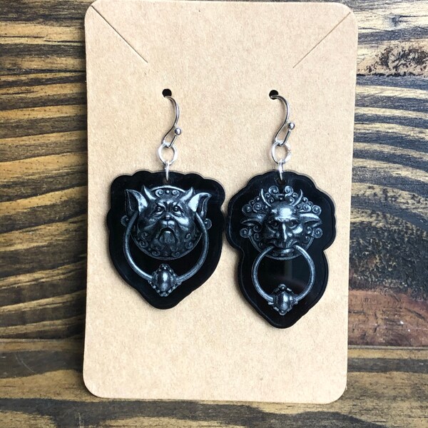 Labyrinth Earrings - Etsy