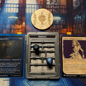 The Undercity: Standard Size - Magic the Gathering Dungeon Token - 3D ...