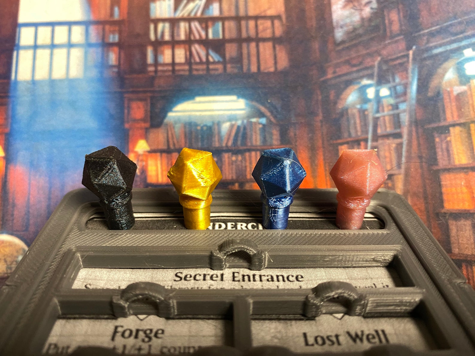 The Undercity: Standard Size - Magic the Gathering Dungeon Token - 3D ...