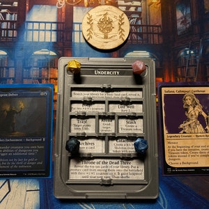 The Undercity: Oversized - Magic the Gathering Dungeon Token - 3D ...