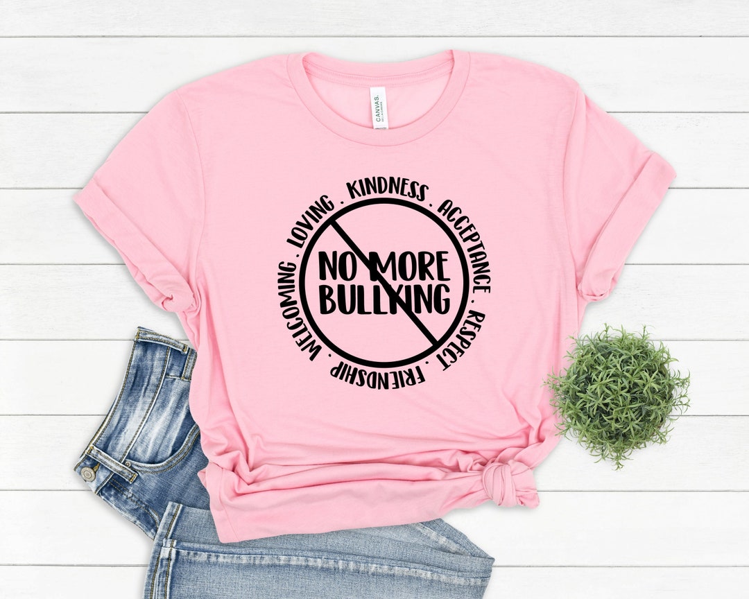 No More Bullying Shirt, Be a Buddy Not a Bully, Anti Bullying Shirt ...