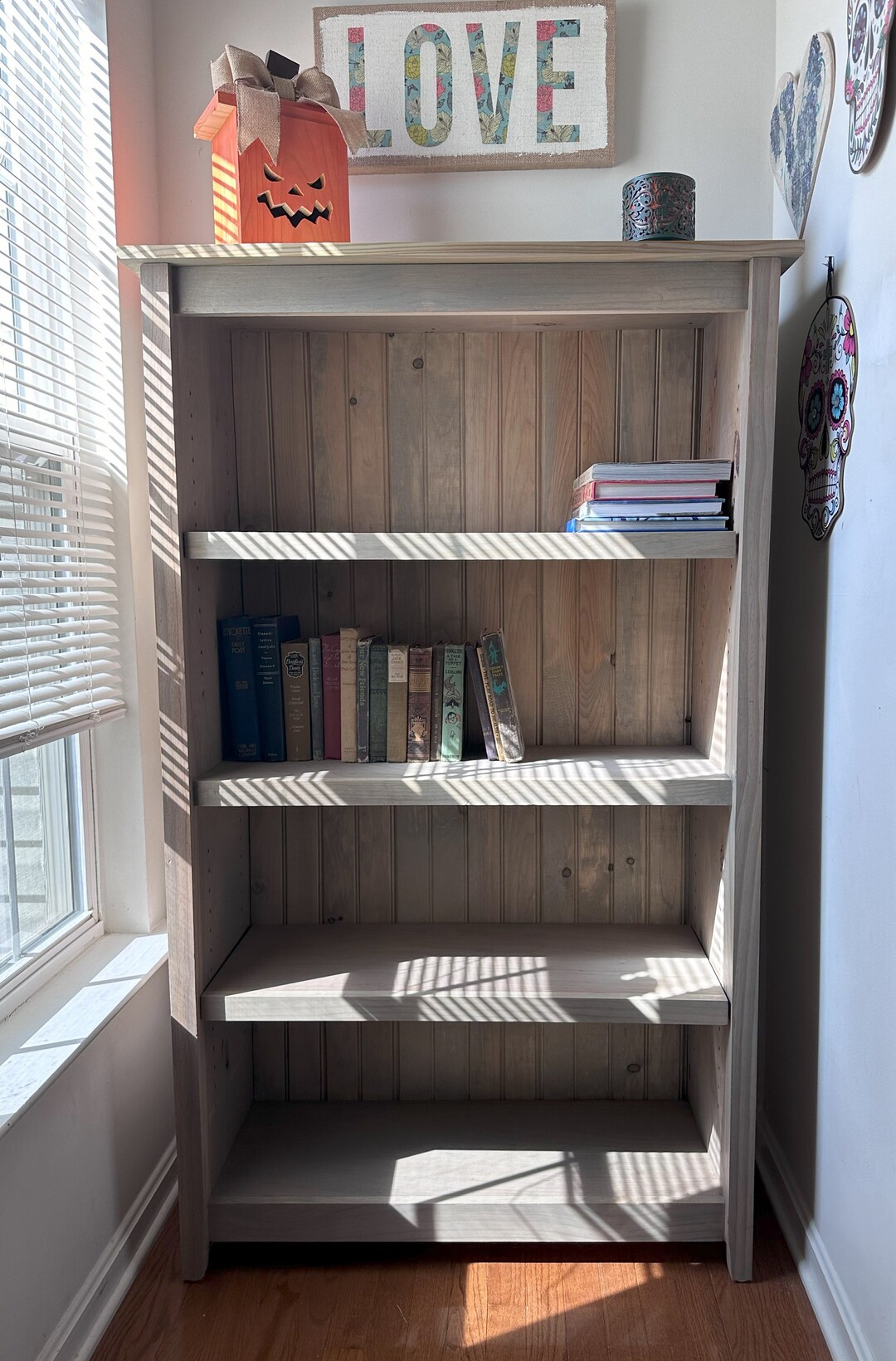 Cottage Style Bookcase - Etsy