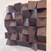 Rustic Block Wall Art - Etsy