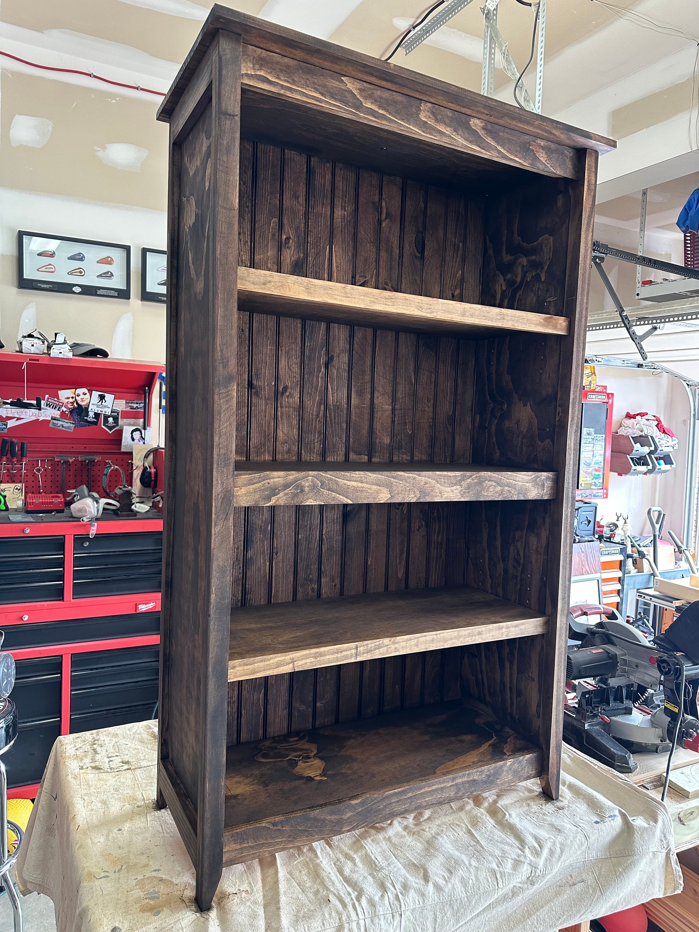 Cottage Style Bookcase - Etsy