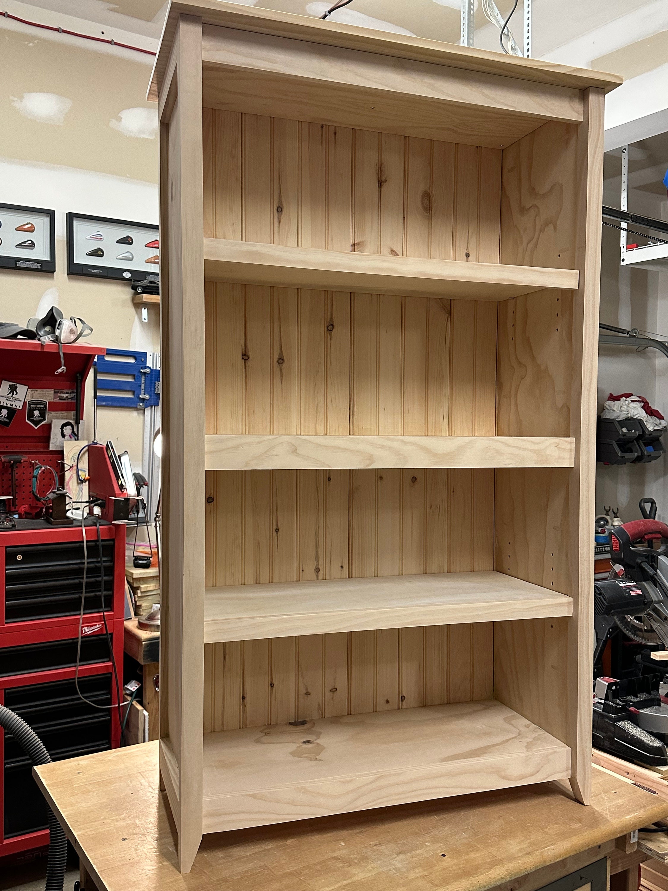 Cottage Style Bookcase - Etsy