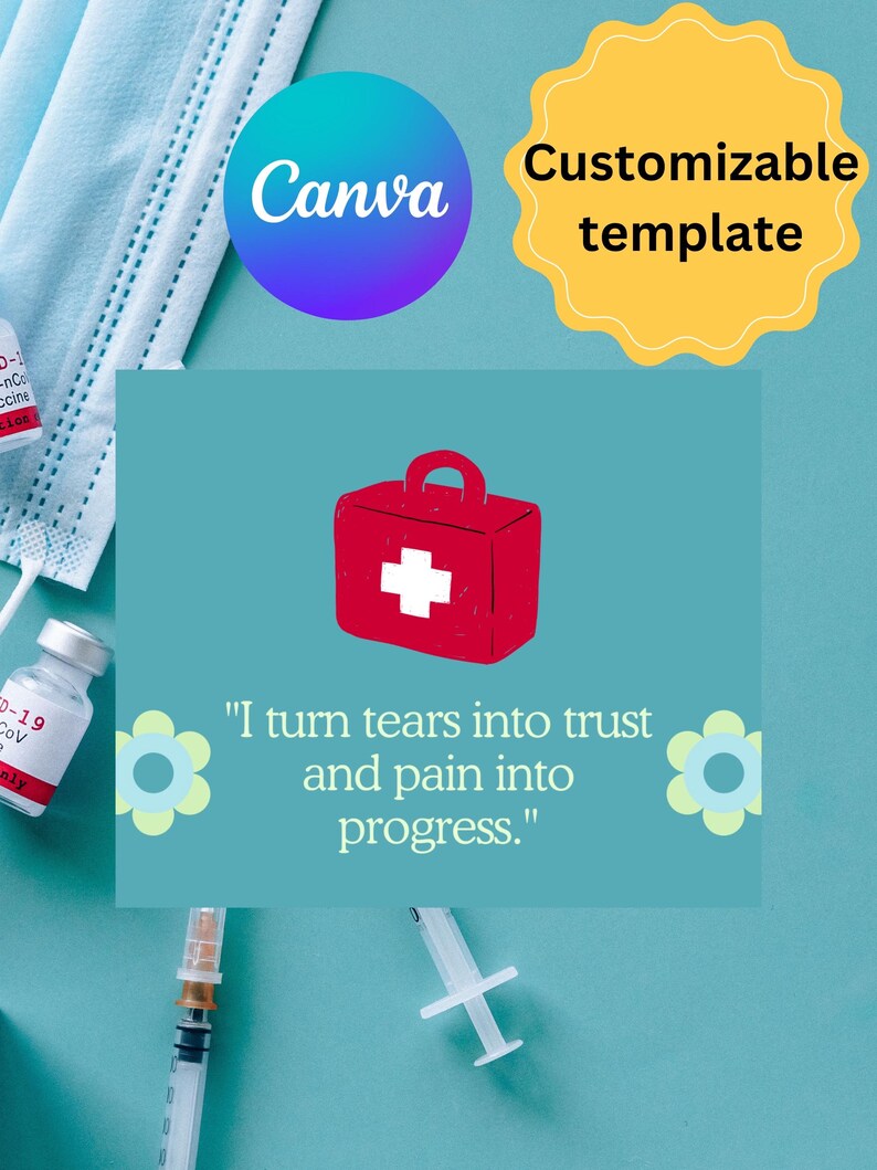 Customizable Funny Affirmation Cards for Healthcare Workers, 40 ...