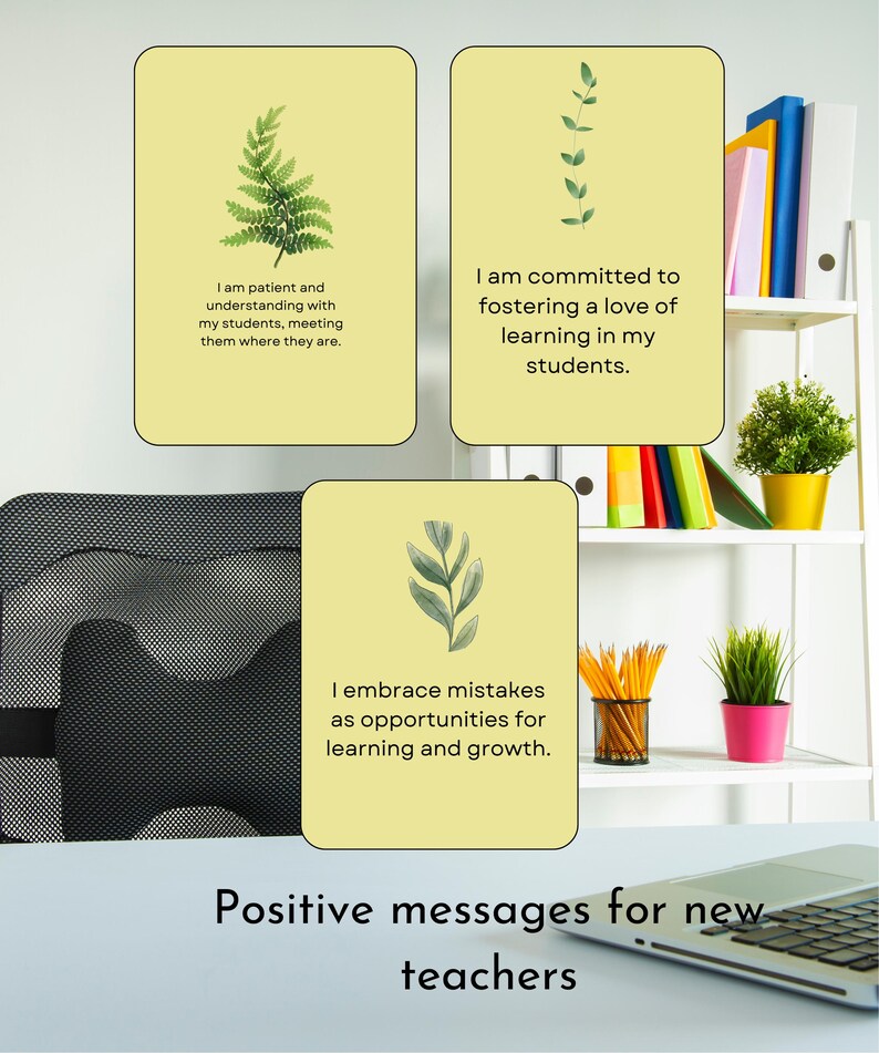 Printable Inspirational Cards for Teachers 40 Motivational Cards for ...