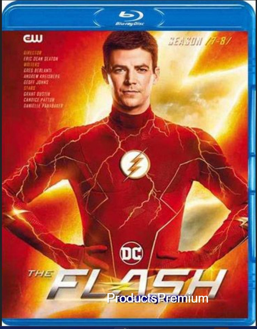 Collectors Edition the Flash Seasons 7 & 8 Blu Ray - Etsy
