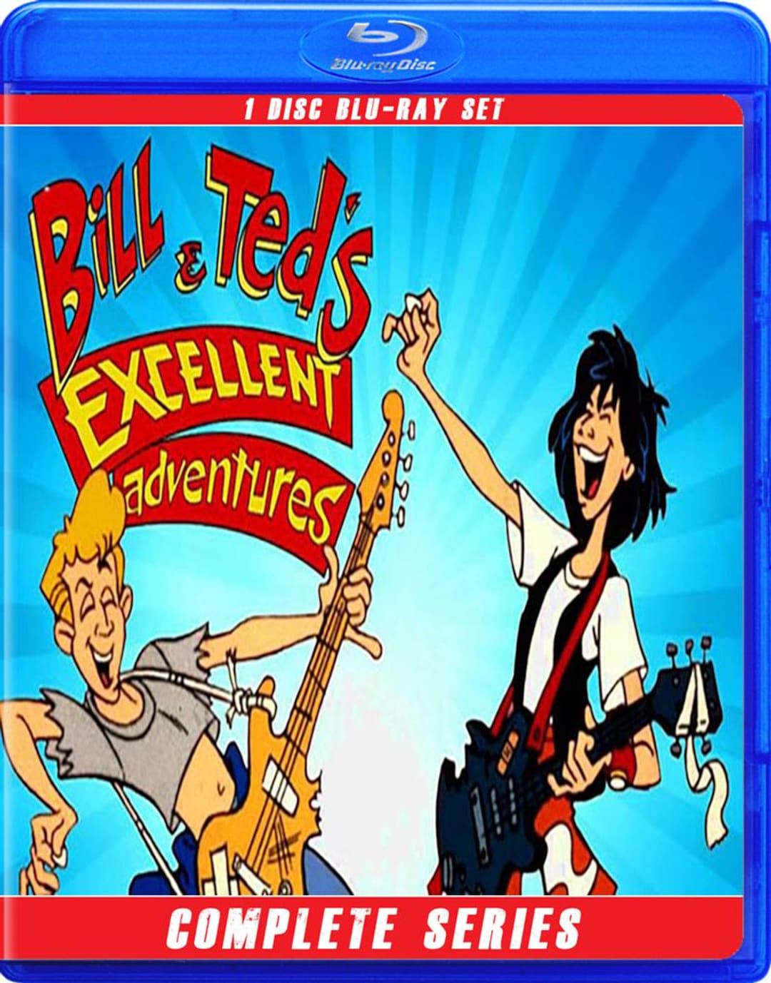 Bill and Teds Excellent Adventure Complete Animated Series Blu Ray - Etsy